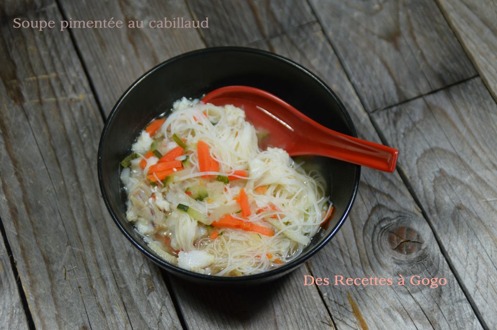 Soupe pimentée au cabillaud - Des recettes à Gogo - Recettes Maison ...